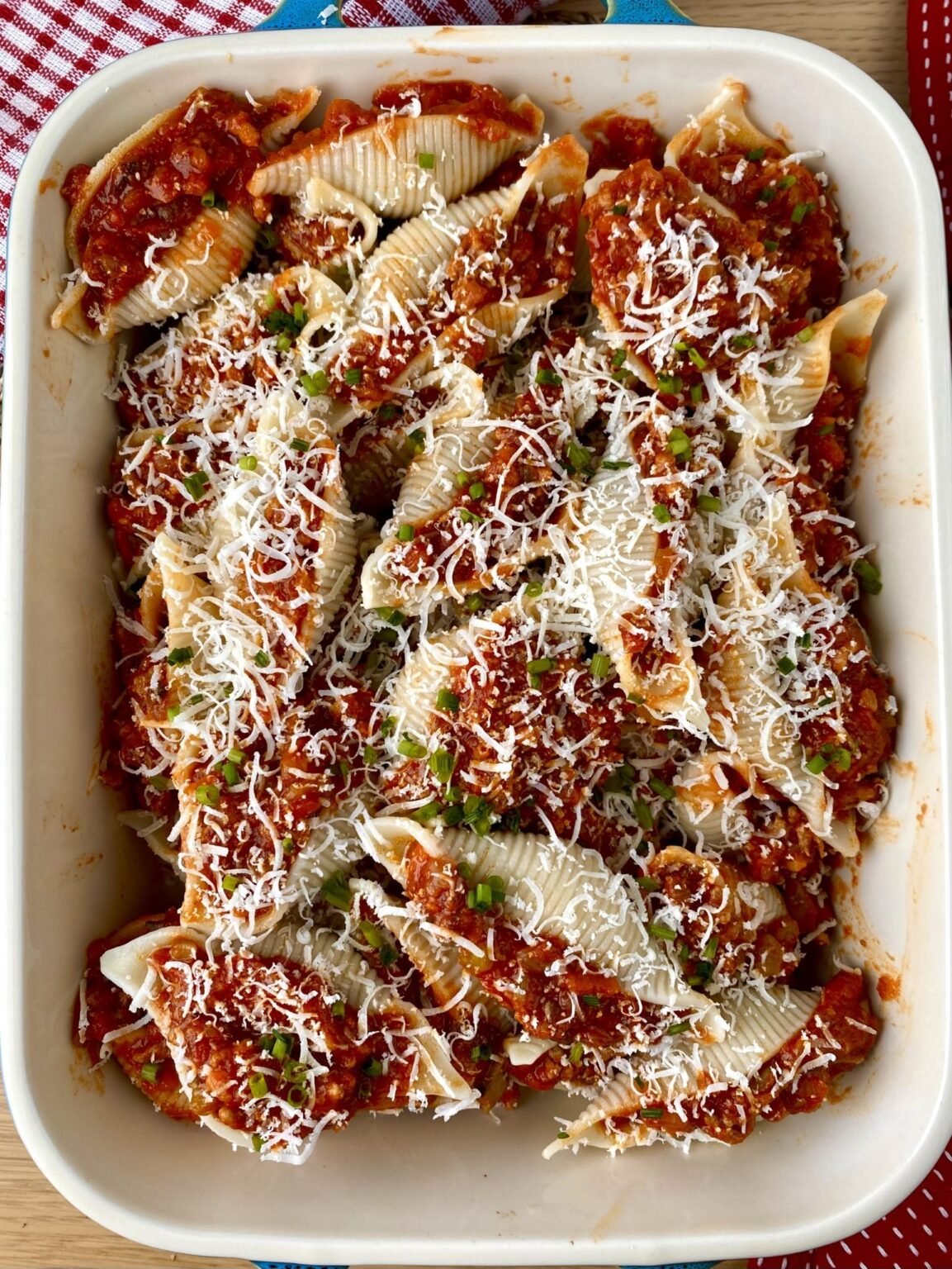 Bolognese Stuffed Conchiglioni – Stuffed Giant Shell Pasta