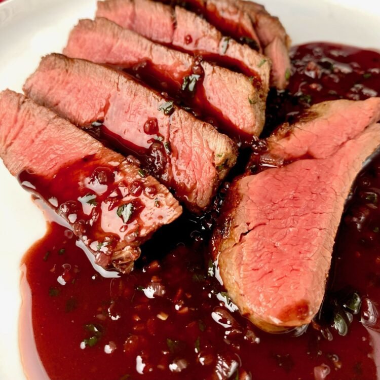 Filet Steak with Bordelaise Sauce Recipe