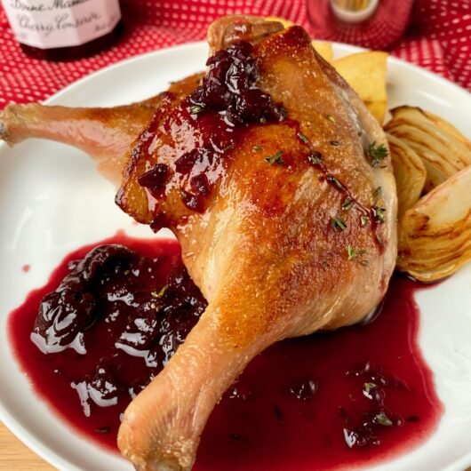 Cherry Red Wine Sauce Recipe