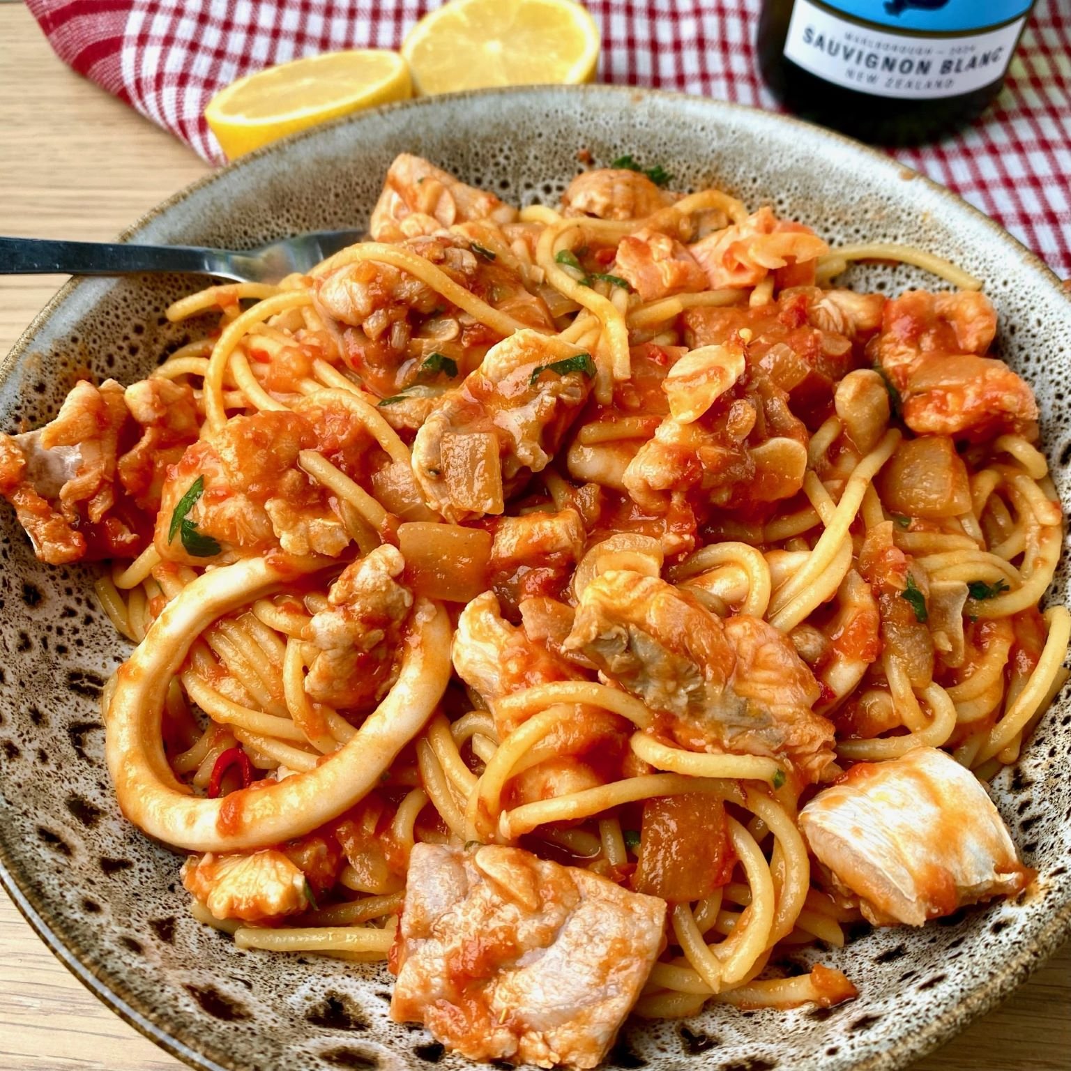 Easy Seafood Marinara Recipe